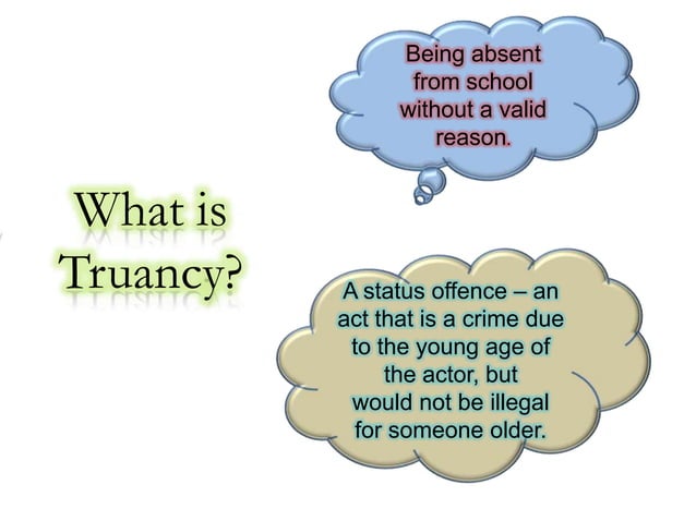 The Factors of Truancy | PPTX