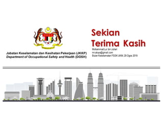 Keselamatan dan Kesihatan Pekerjaan (KKP) di Pejabat | PDF