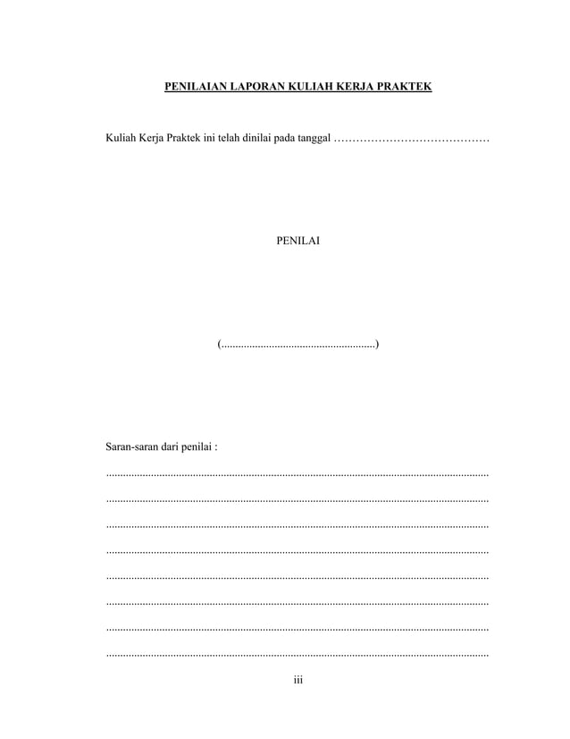 Kkpmi thanks contoh kkp nya | PDF