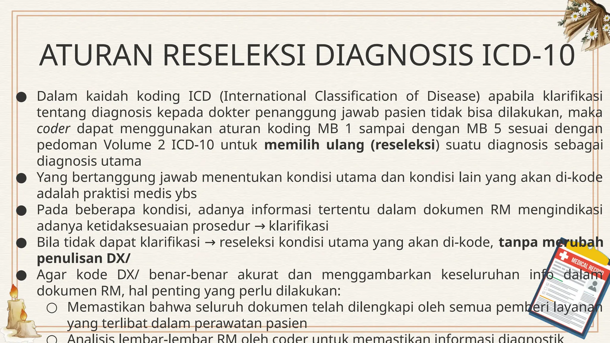 Diagnostic & Procedural Coding ICD 10 ppt | PPTX