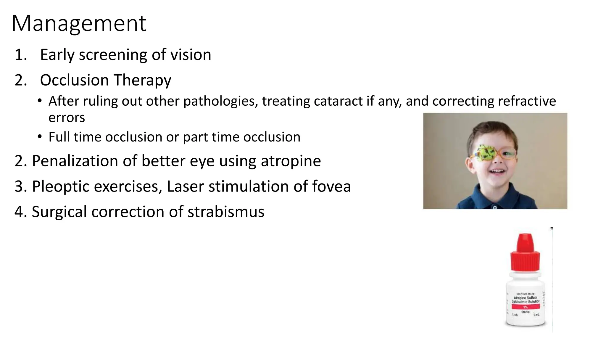 Ayurveda treatment and Eye exercises in Amblyopia | PPTX