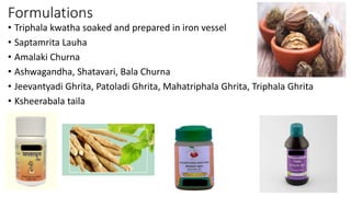 Ayurveda treatment and Eye exercises in Amblyopia | PPTX