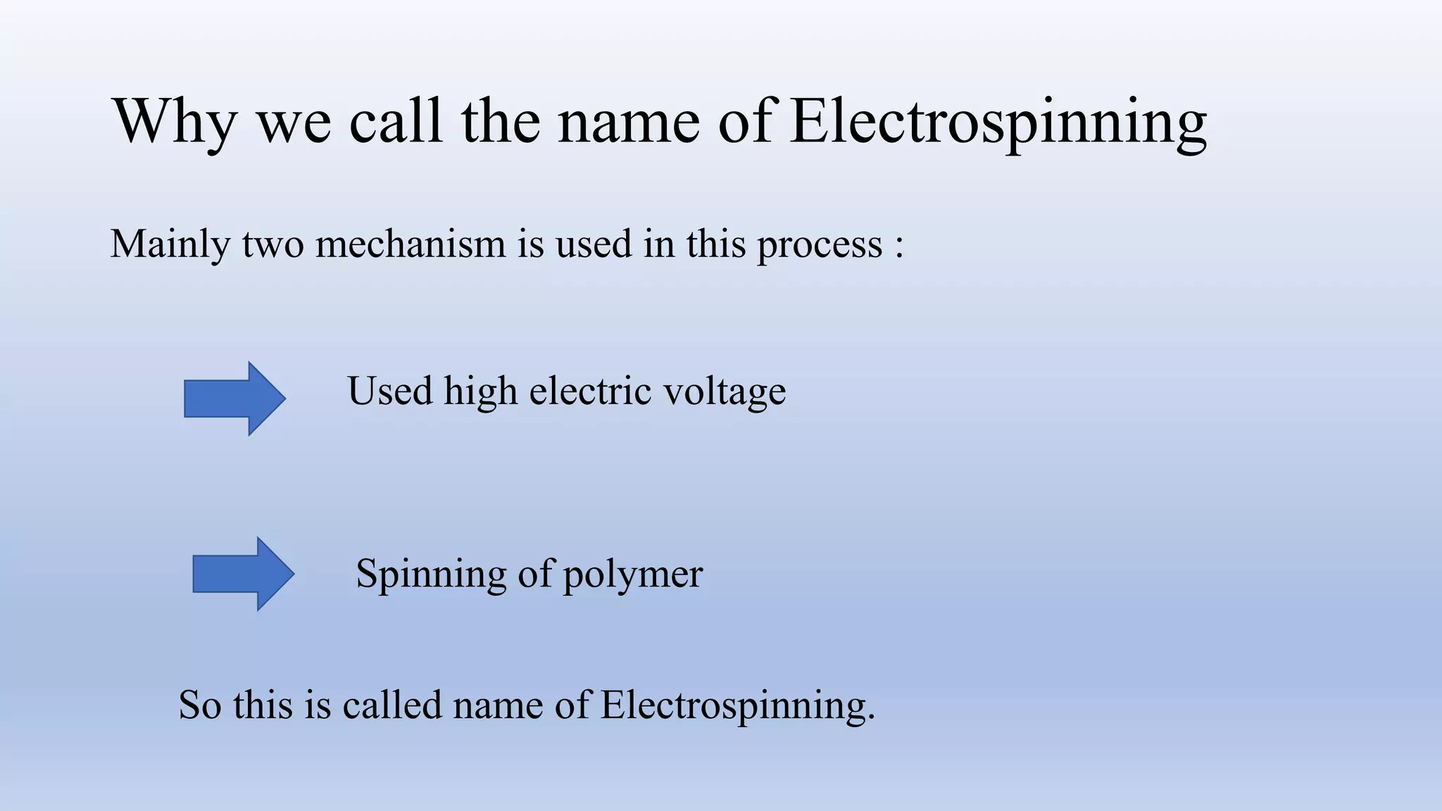 Electrospinning of Nanofibres | PPTX