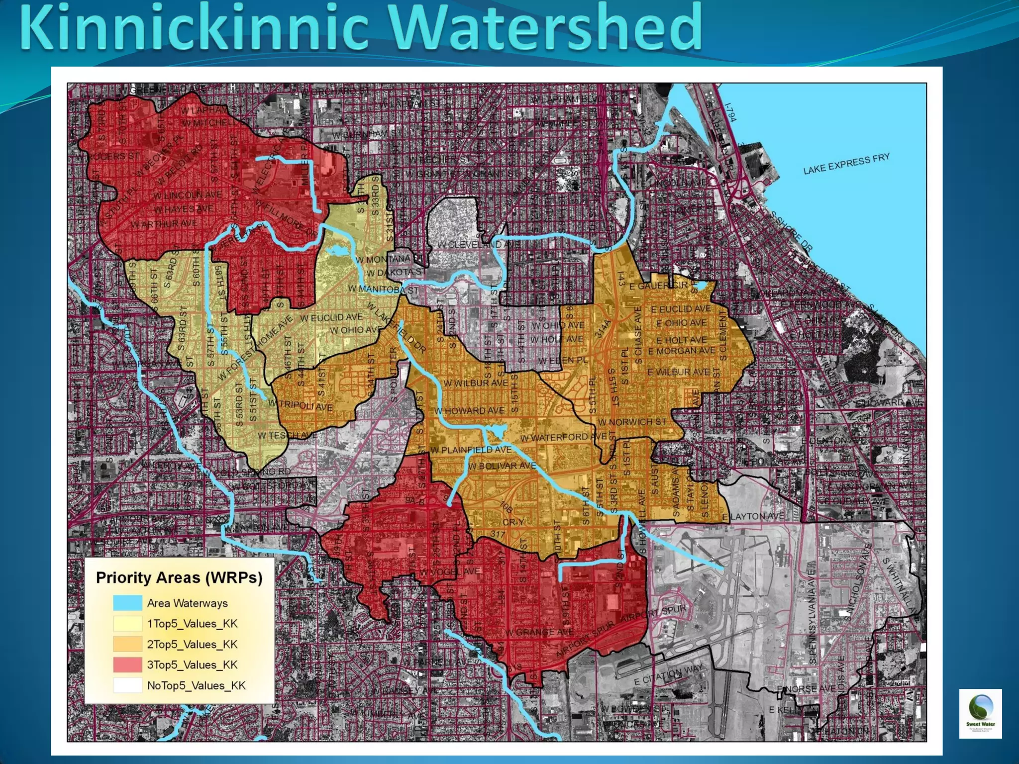 Kinnickinnic River Watershed Priority Catchment Areas | PDF