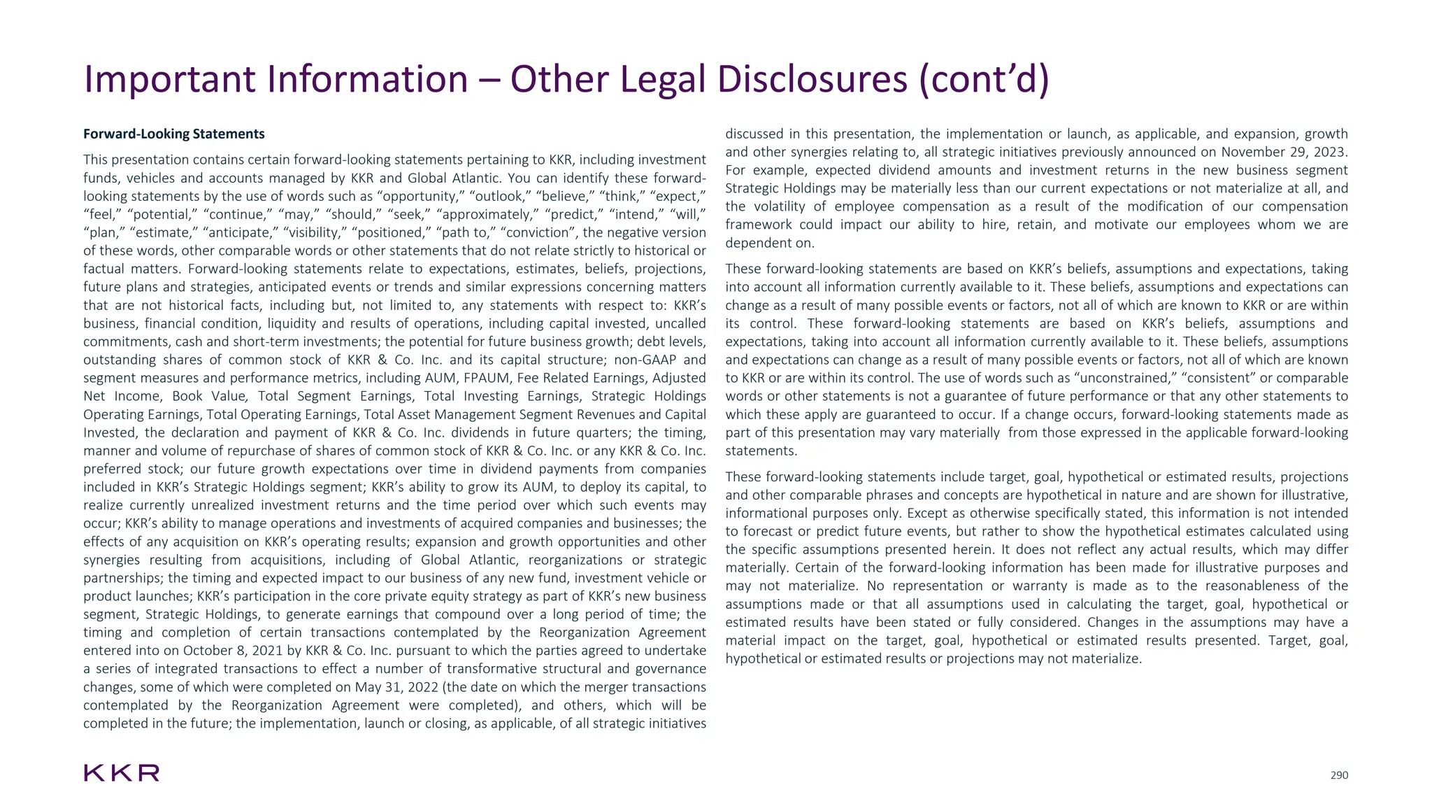 KKR-2024-Investor-Day presentation for pE | PDF