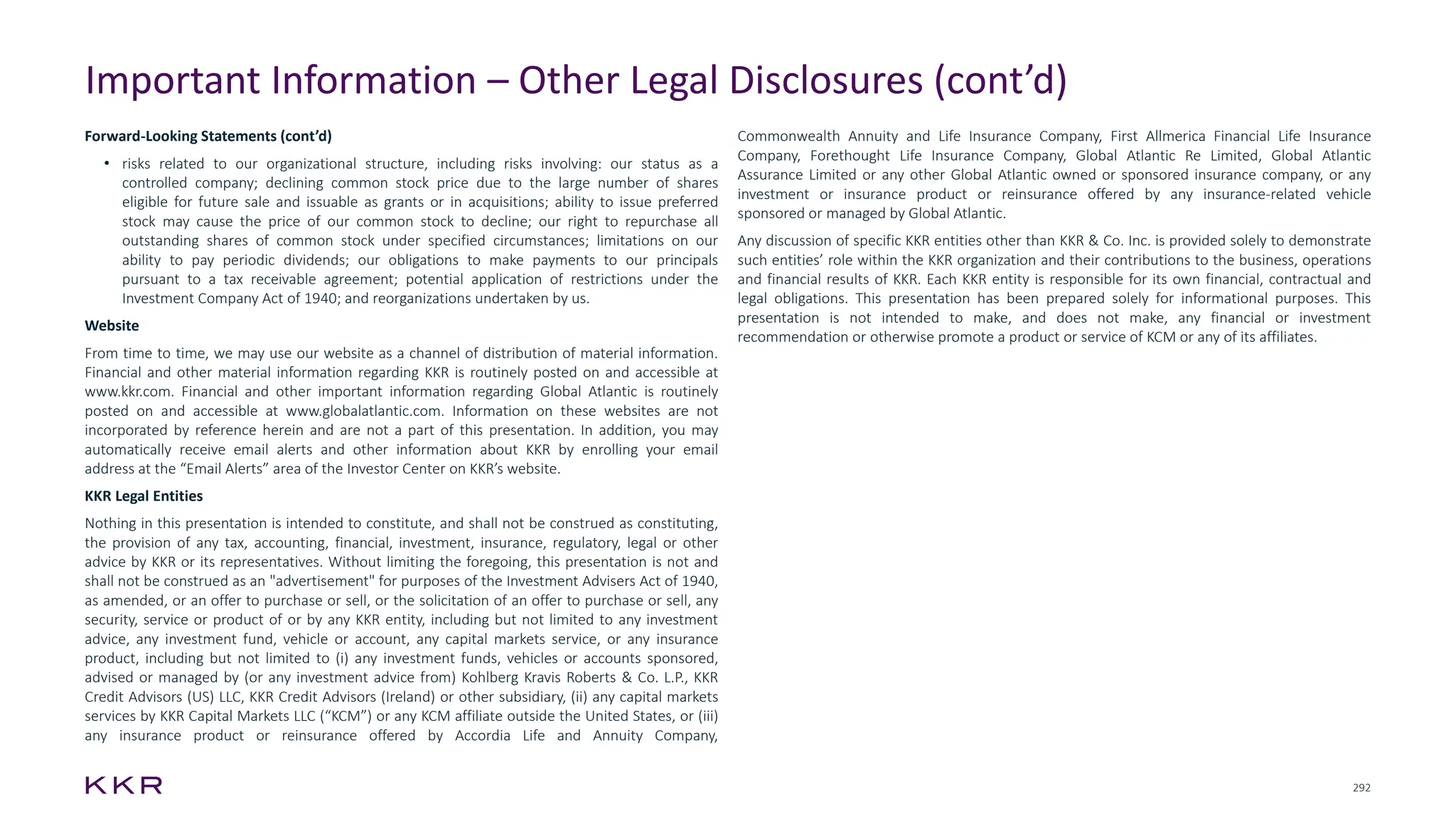 KKR-2024-Investor-Day presentation for pE | PDF