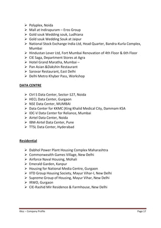 Kksc company profile | PDF