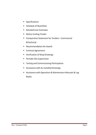 Kksc company profile | PDF