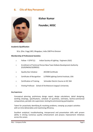 Kksc company profile | PDF