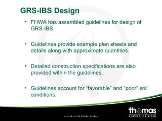 First Use Of Geosynthetic Reinforced Soil – Integrated Bridge System in ...