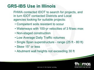 First Use Of Geosynthetic Reinforced Soil – Integrated Bridge System in ...
