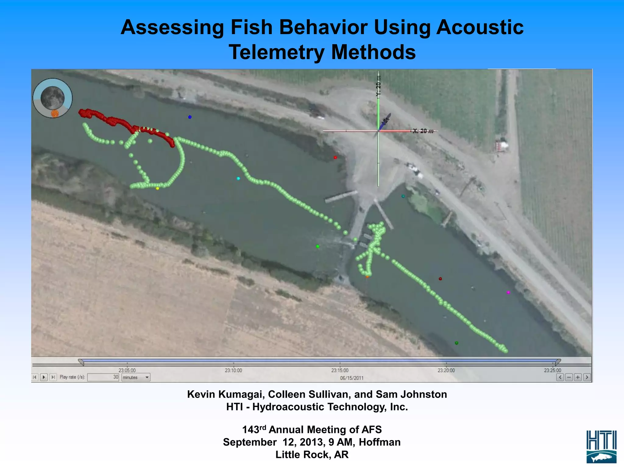 Assessing Fish Behavior Using Acoustic Telemetry Methods | PDF