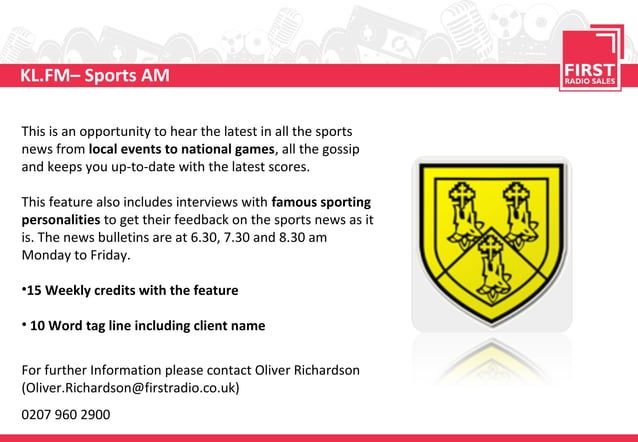 Kl.fm sports am | PPT