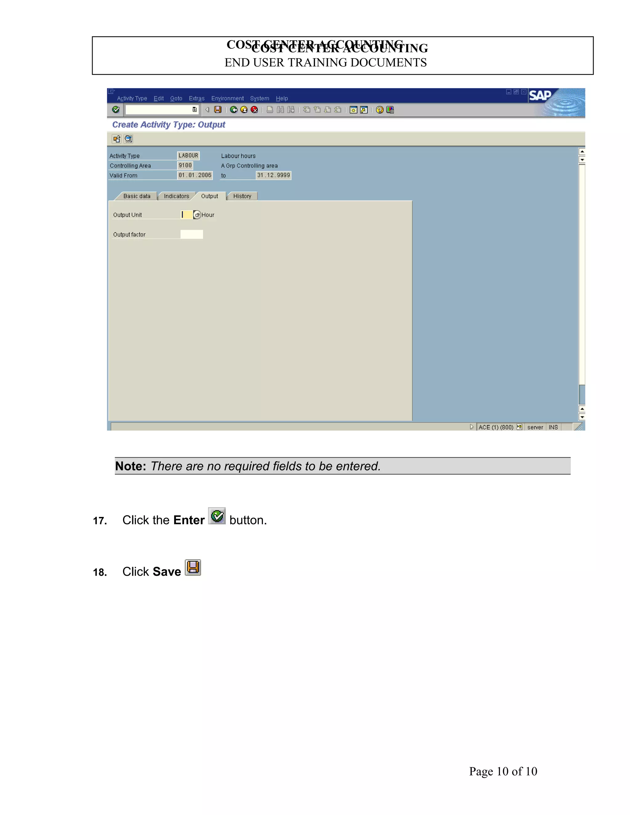 Kl01 Create Activity Type | DOC
