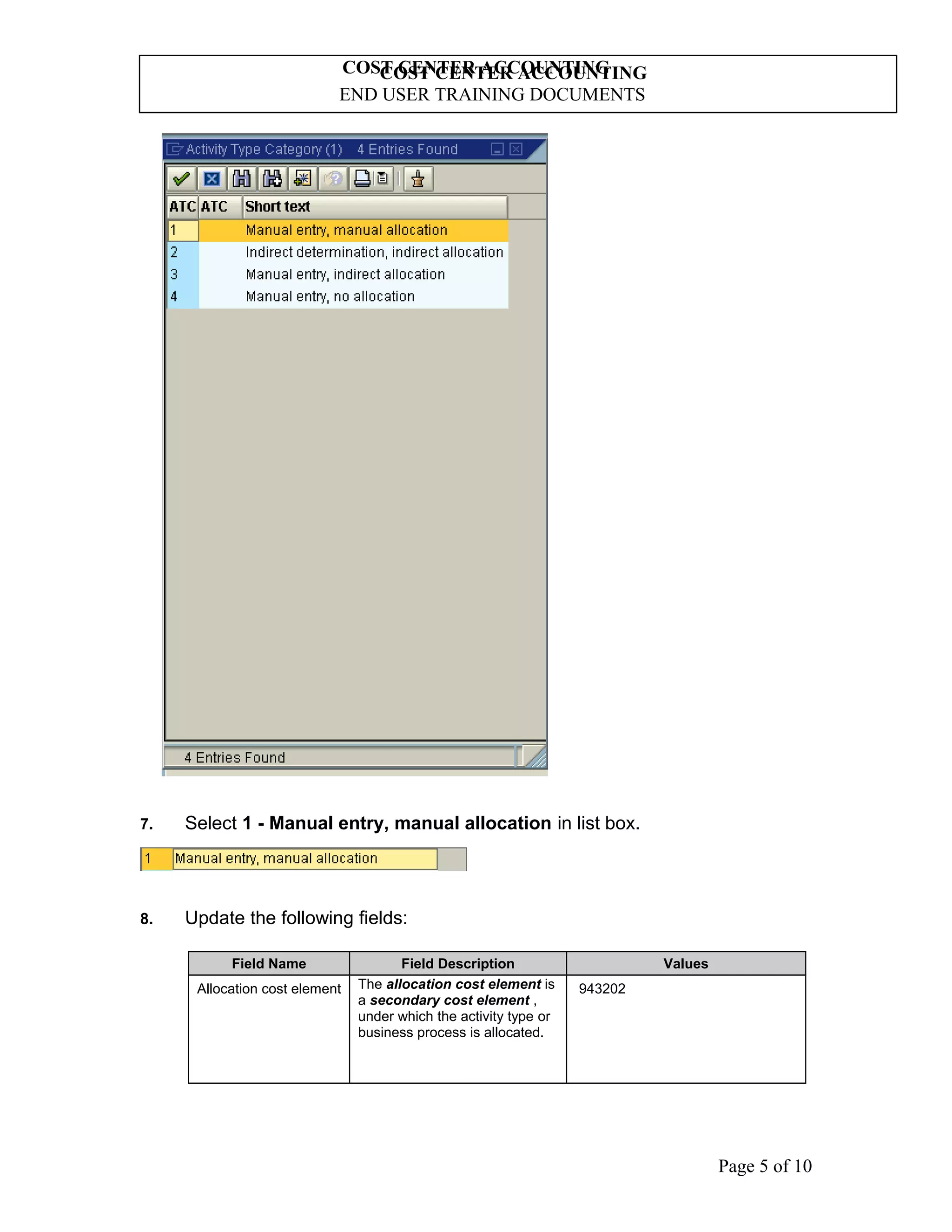 Kl01 Create Activity Type | DOC