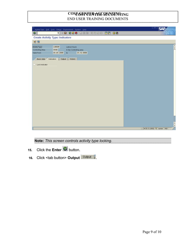Kl01 Create Activity Type | PDF