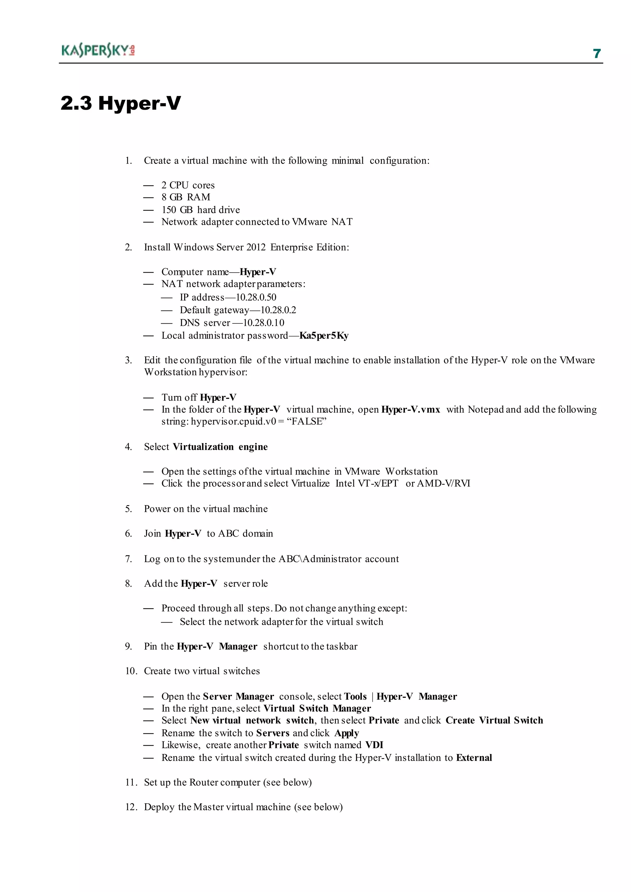 Kl 031.30 eng_class_setup_guide_1.2 | PDF