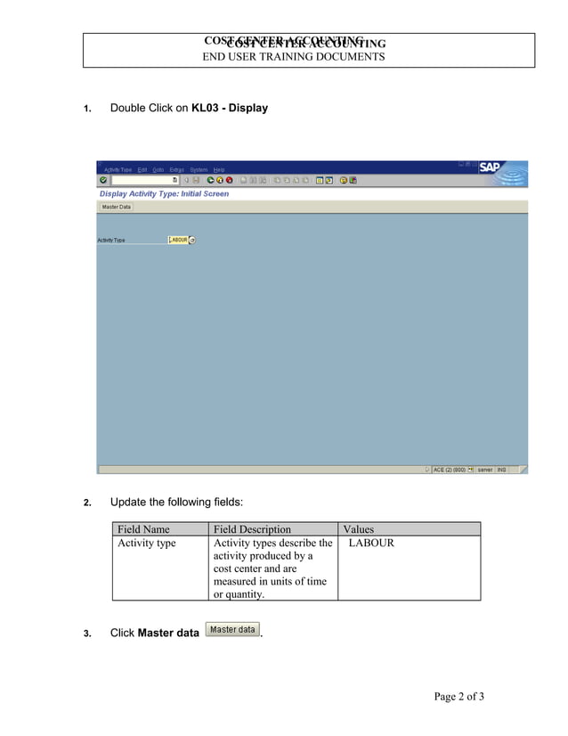 Kl03 Display Activity Type | DOC