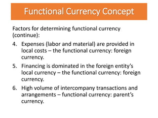 Translation and remeasurement of foreign entity statements | PPTX