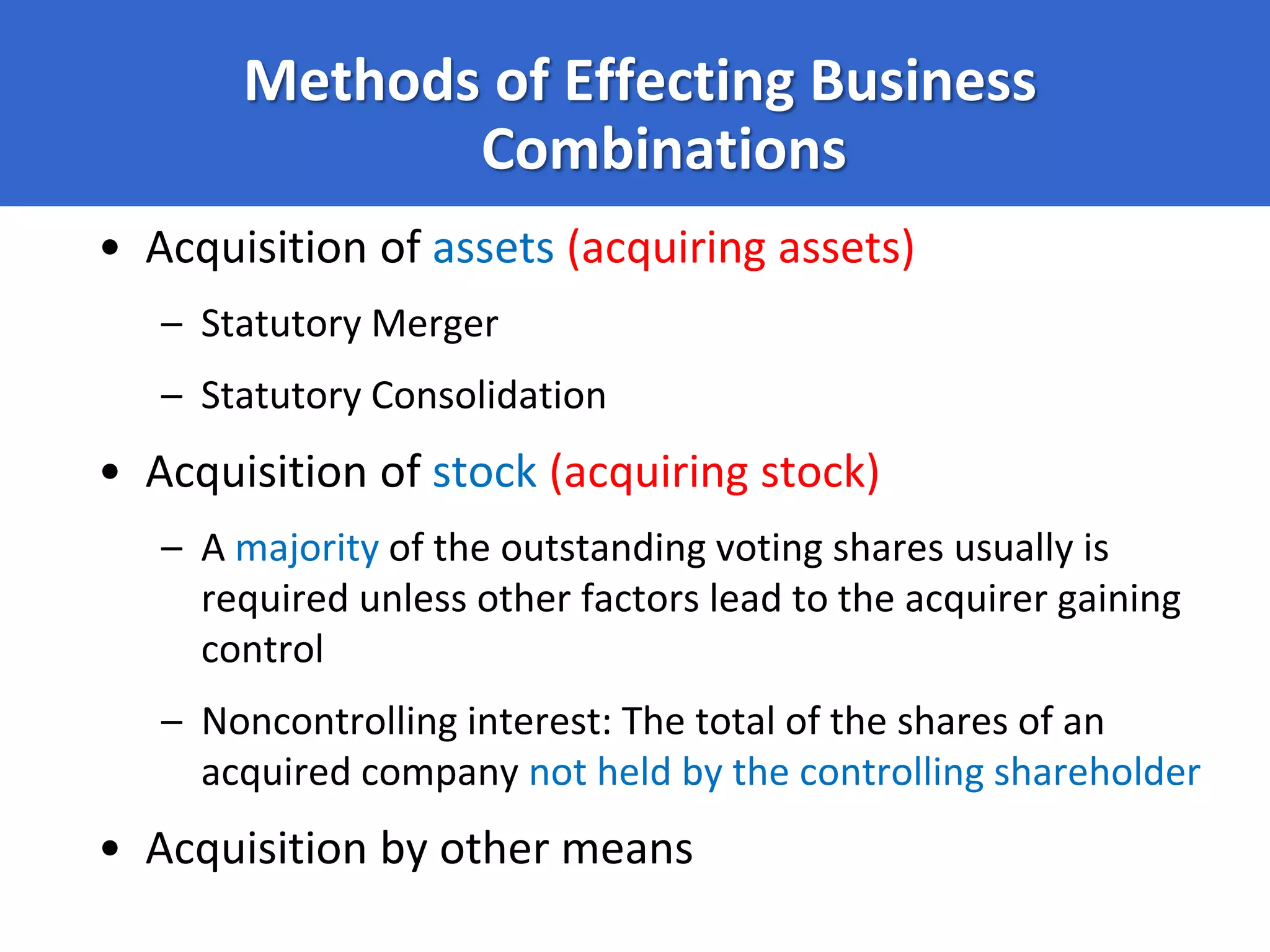 An Intro to Business Combination by Arthik Davianti | PPTX
