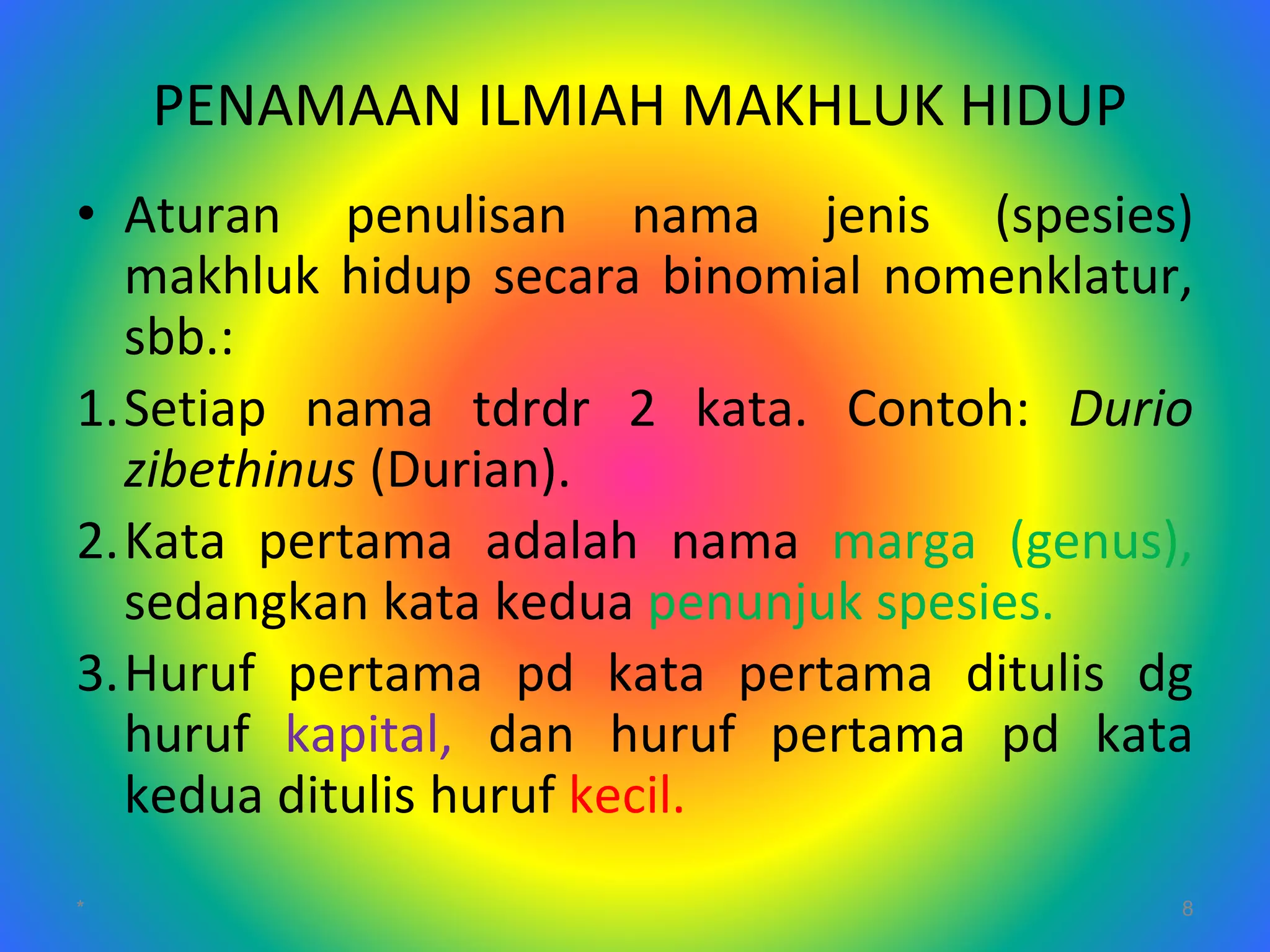 Kladogram, Nama Ilmiah dan Kunci Determinasi.pptx