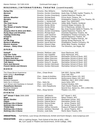 Klainer Polimeni Resume Fall 2012 | PDF