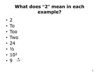 Maths & Literacy | PPT