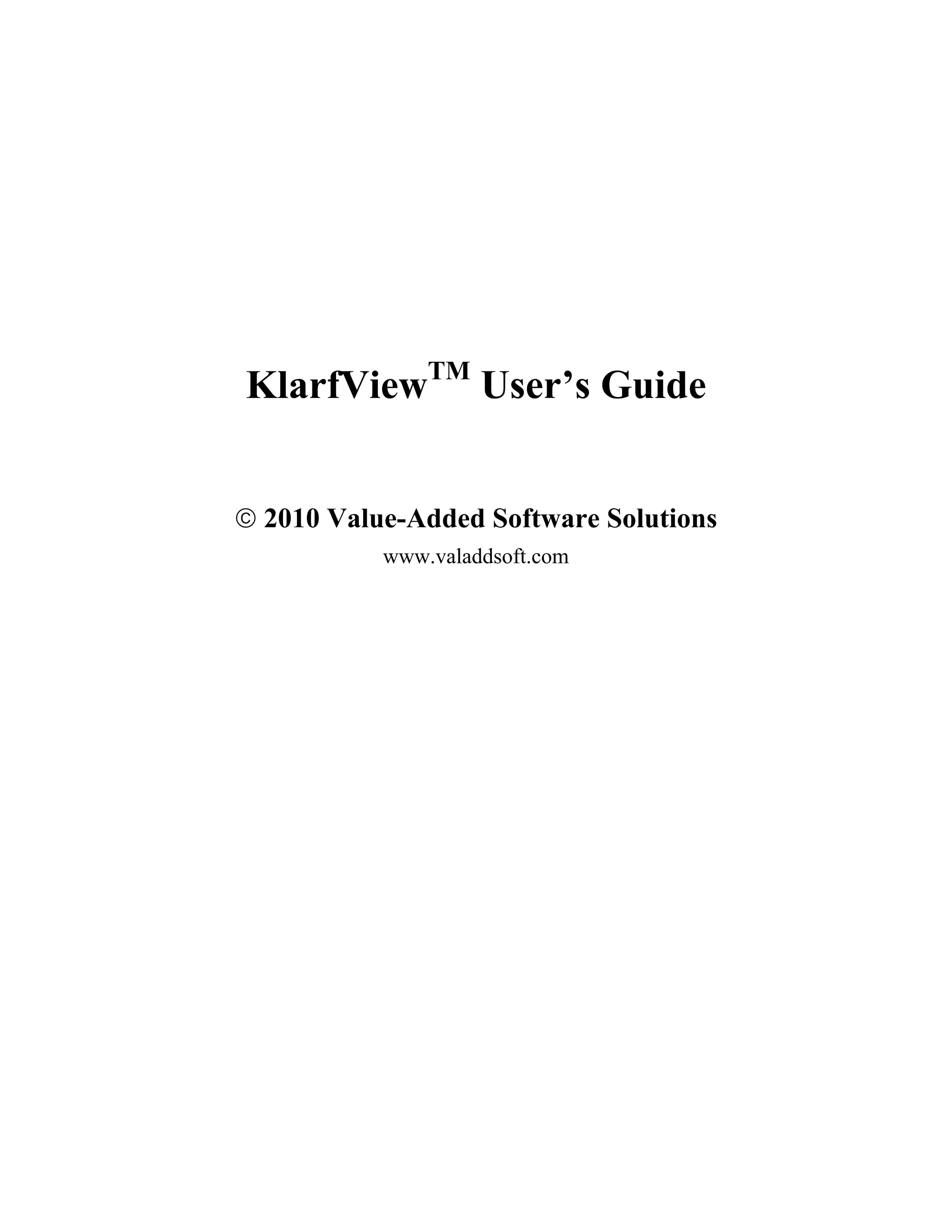 Klarf View Users Guide | PDF