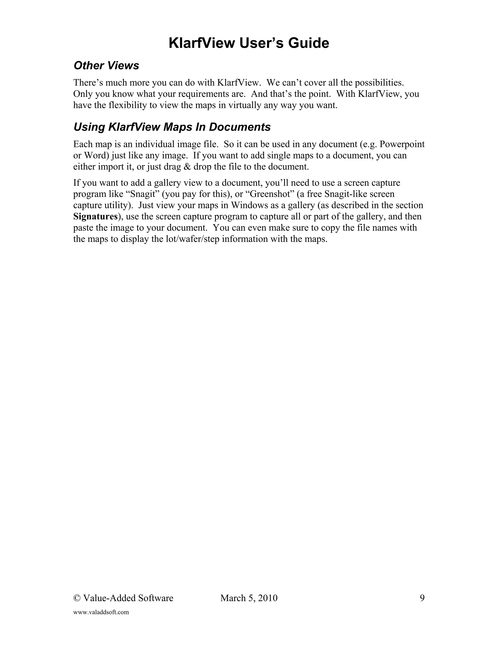 Klarf View Users Guide | PDF