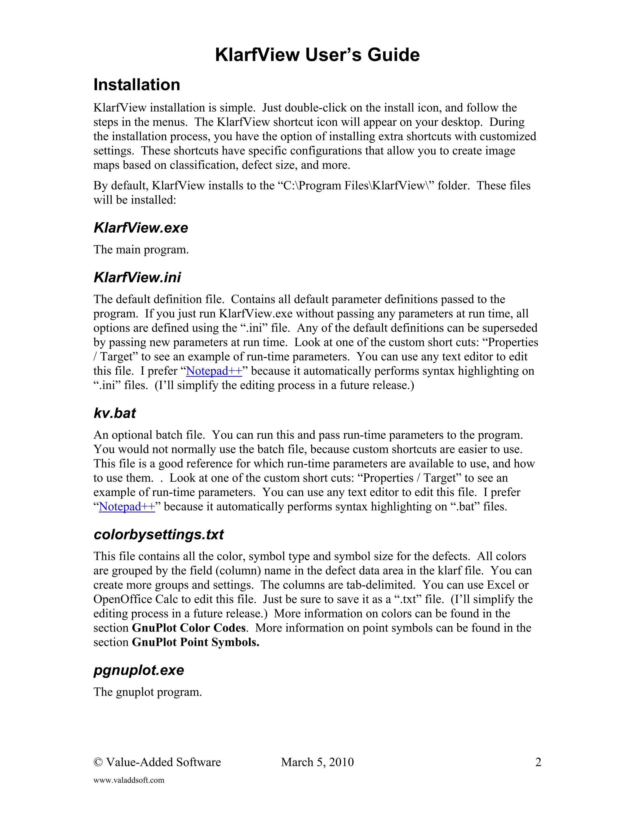 Klarf View Users Guide | PDF