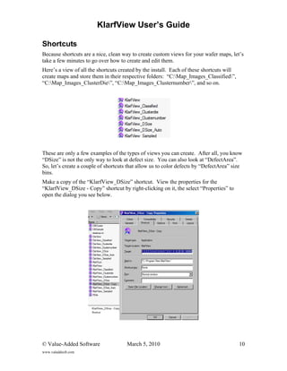 Klarf View Users Guide | PDF