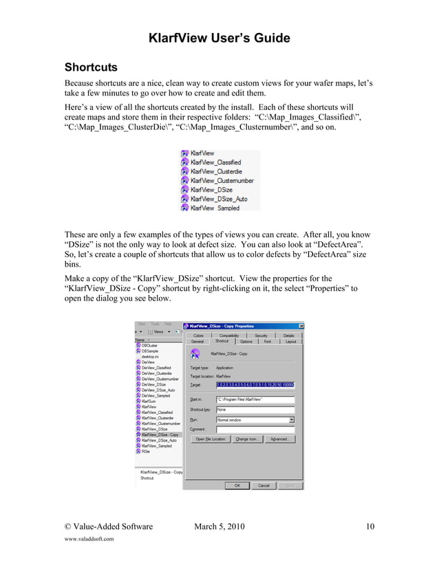 Klarf View Users Guide | PDF | Photo Editing Software | Computer Software and Applications