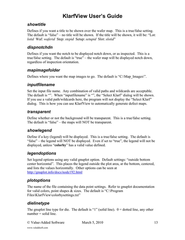 Klarf View Users Guide | PDF | Photo Editing Software | Computer ...