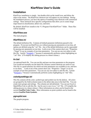Klarf View Users Guide | PDF