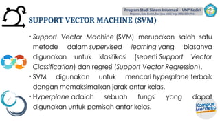Kecerdasan Bisnis - Klasifikasi menggunakan R | PPTX