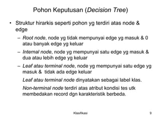 Klasifikasi pohon keputusan | PDF
