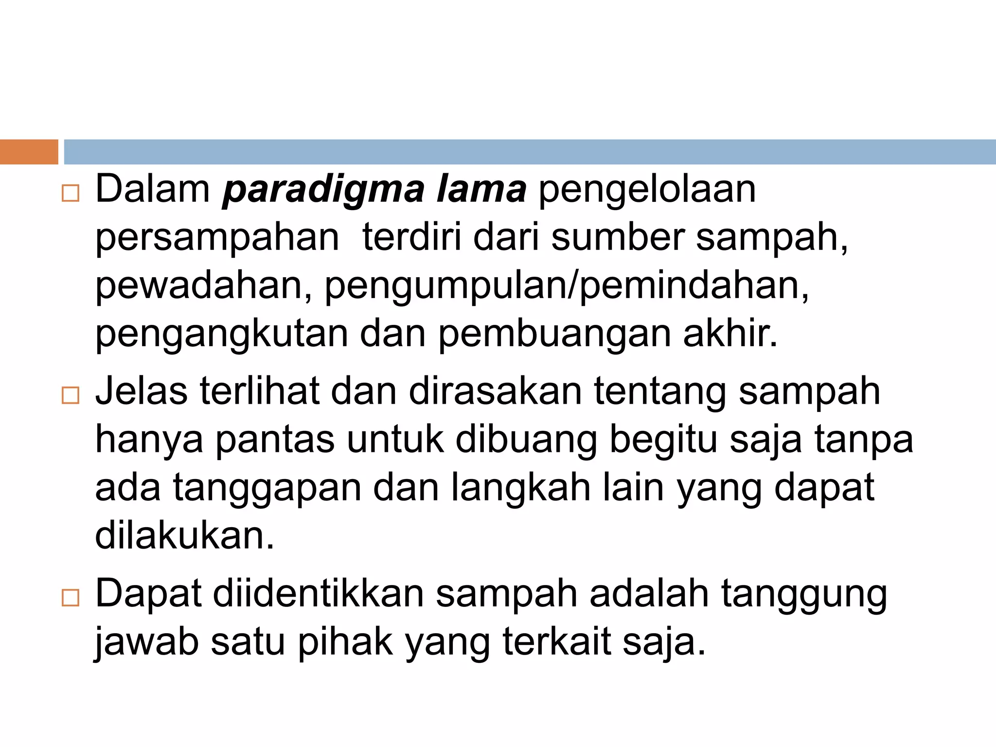 Klasifikasi sampah | PPTX