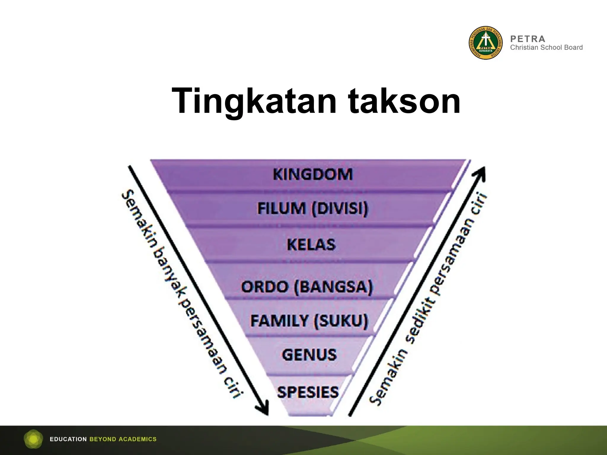 KLASIFIKASI MAKLUK HIDUP ...