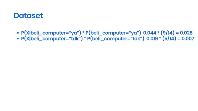 Klasifikasi - Algoritma Naive Bayes | PDF