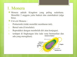 KLASIFIKASI 5 KINGDOM MATERI IPA KELAS VII.pptx