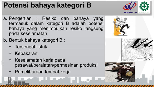 KLASIFIKASI BAHAYA DIAREA KERJA YANG ADA DI AREA PROYEK.pptx