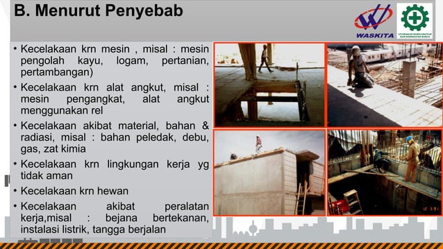 KLASIFIKASI BAHAYA DIAREA KERJA YANG ADA DI AREA PROYEK.pptx