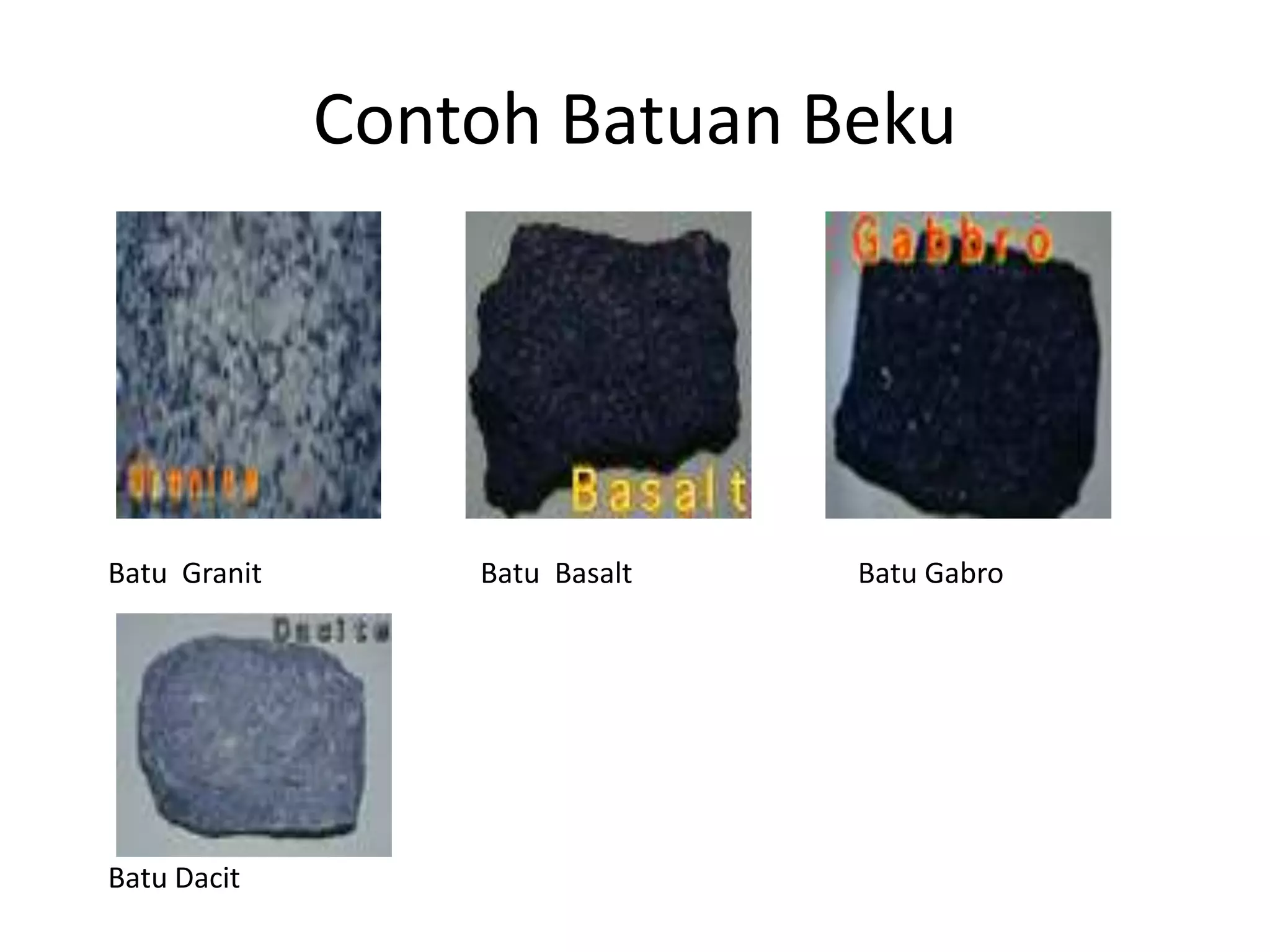 Klasifikasi batuan beku | PPTX