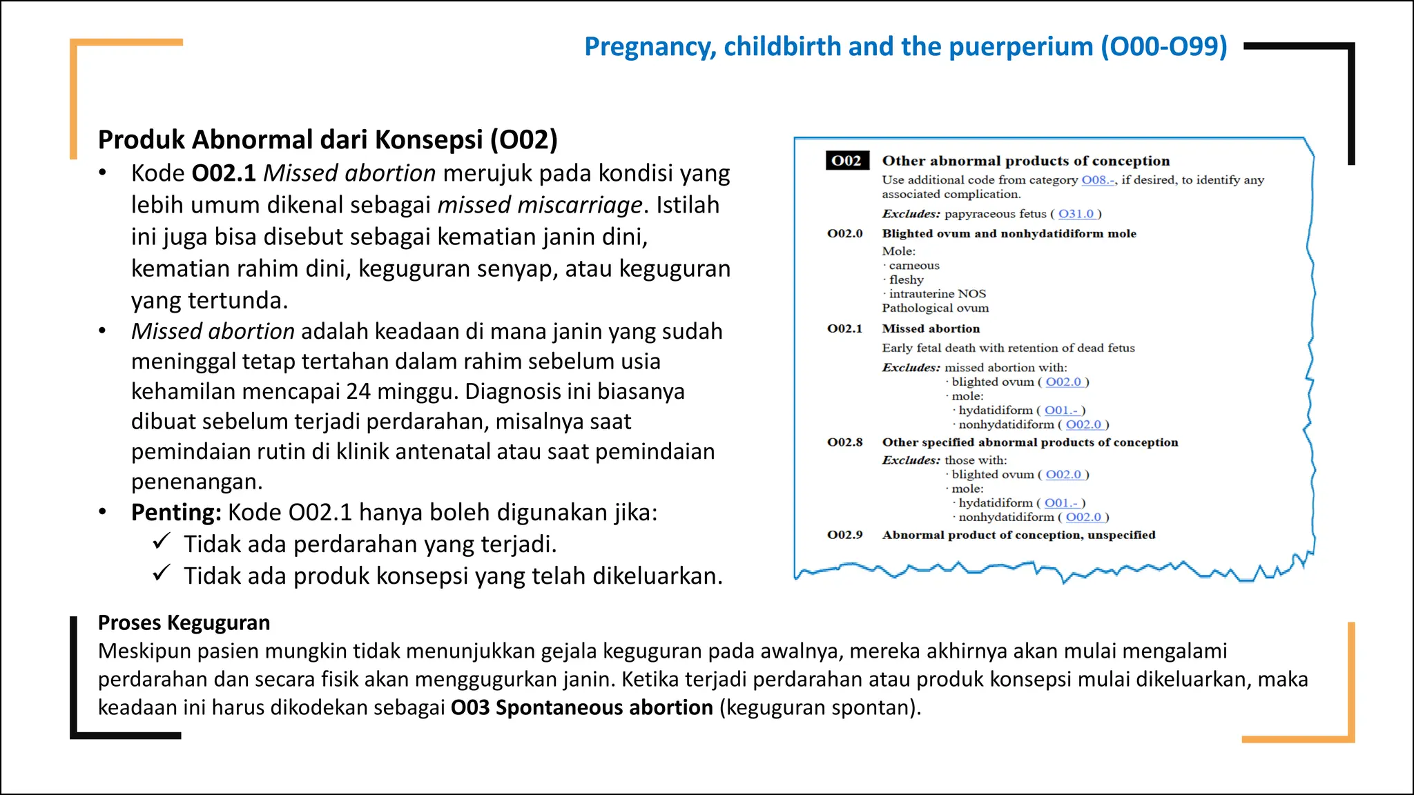 Klasifikasi dan kodefikasi Pregnancy, Childbirth, andthe Puerperium.pdf
