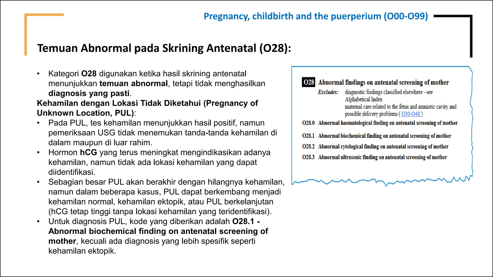 Klasifikasi dan kodefikasi Pregnancy, Childbirth, andthe Puerperium.pdf