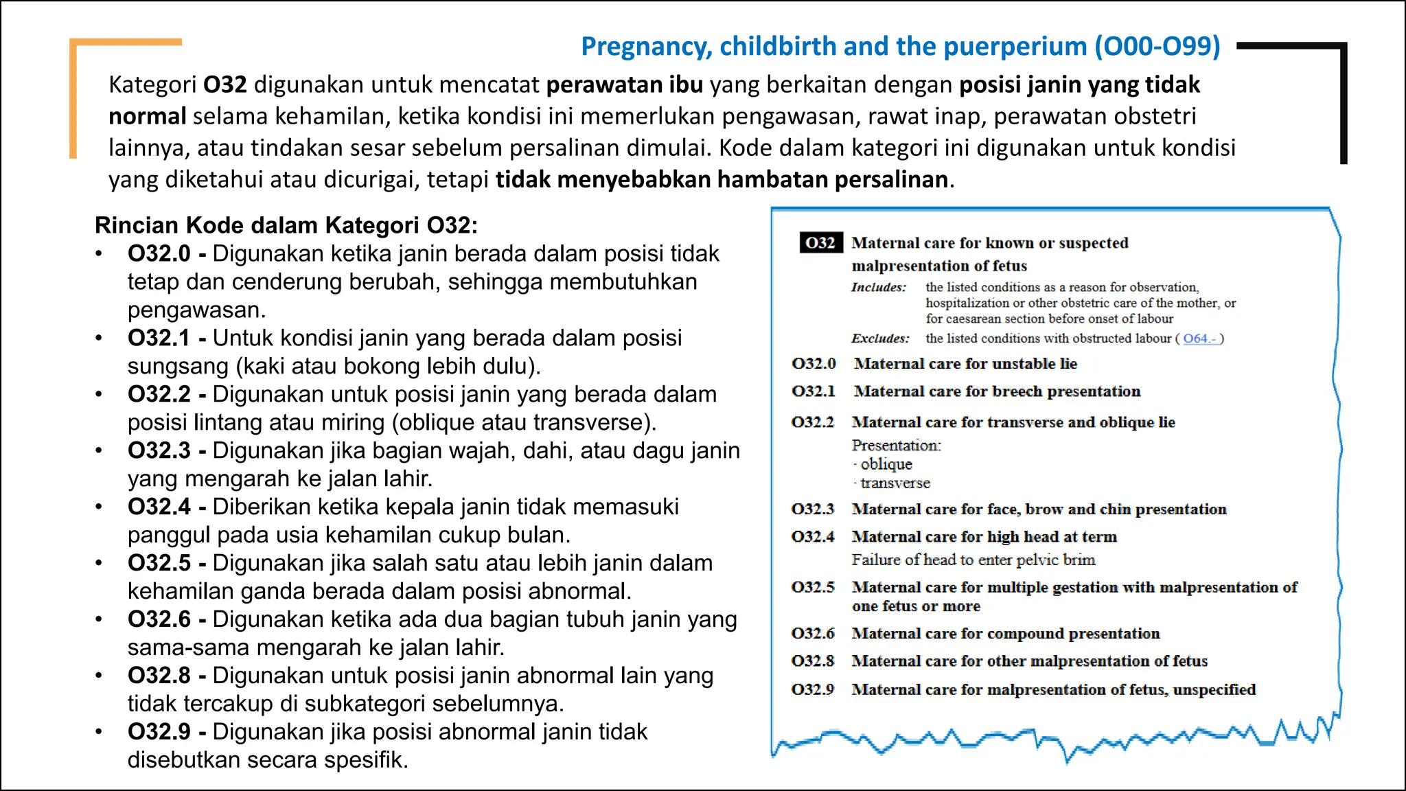 Klasifikasi dan kodefikasi Pregnancy, Childbirth, andthe Puerperium.pdf