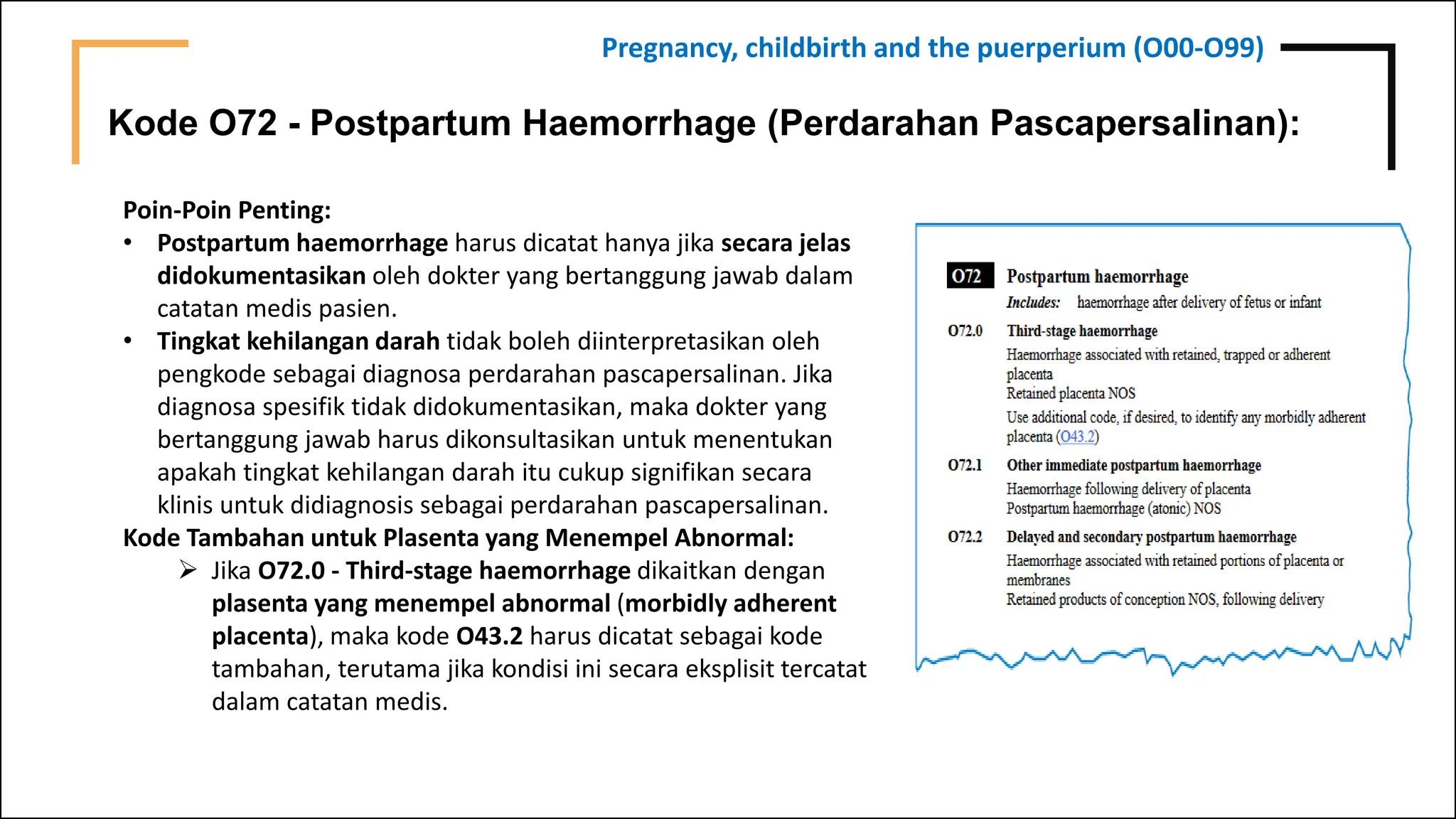 Klasifikasi dan kodefikasi Pregnancy, Childbirth, andthe Puerperium.pdf