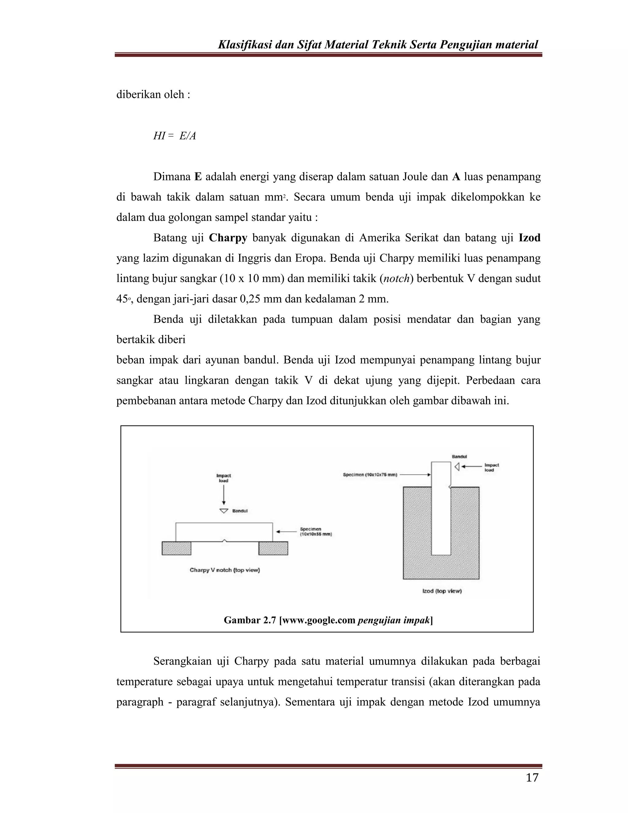 KLASIFIKASI DAN SIFAT MATERIAL TEKNIK SERTA PENGUJIAN MATERIAL.pdf