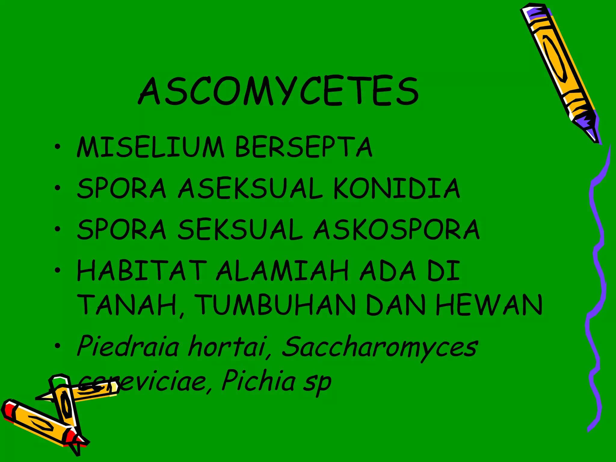 Klasifikasi & ekologi cendawan | PPT