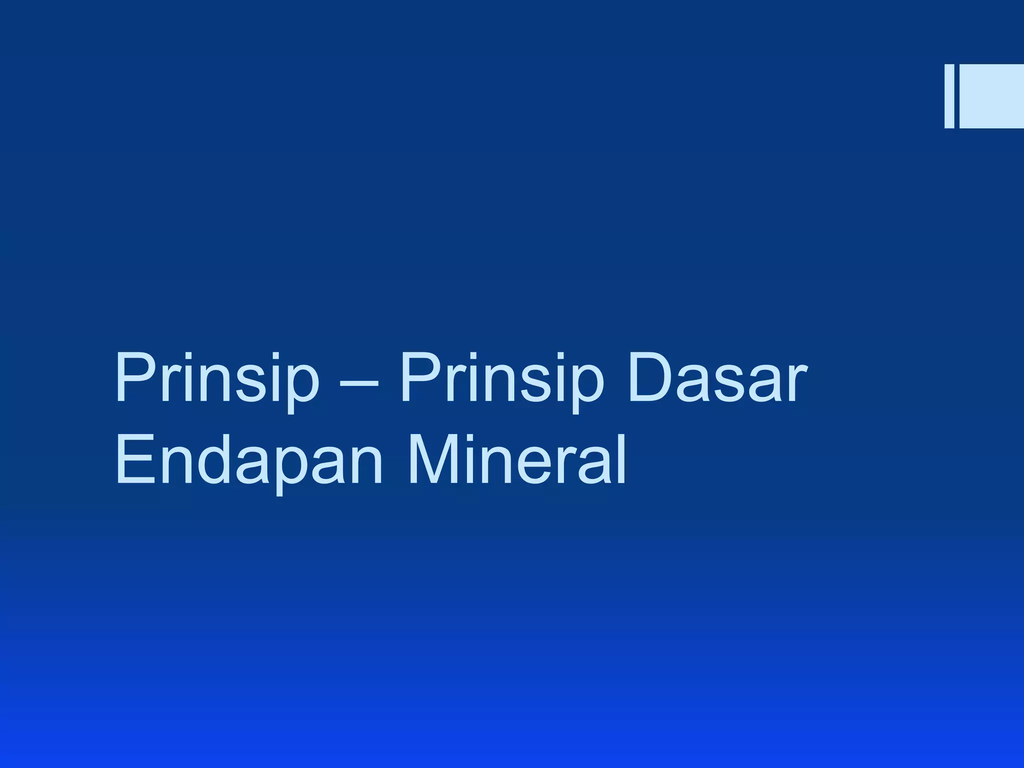 KLASIFIKASI ENDAPAN MINERAL.pptx